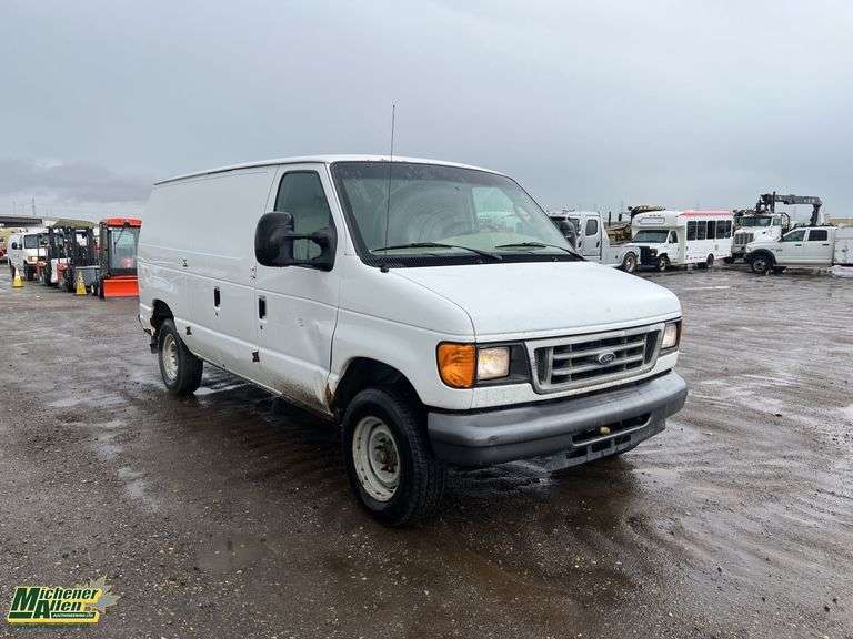 2007 Ford E-Series Cargo Van - Michener Allen Auctioneering Ltd