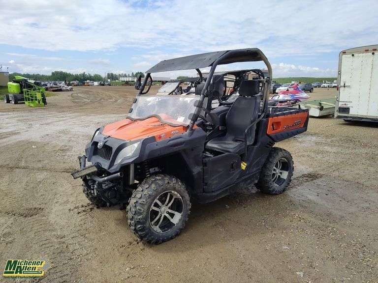 2013 CFMOTO Tracker 800 4x4 Side By Side - Michener Allen Auctioneering Ltd