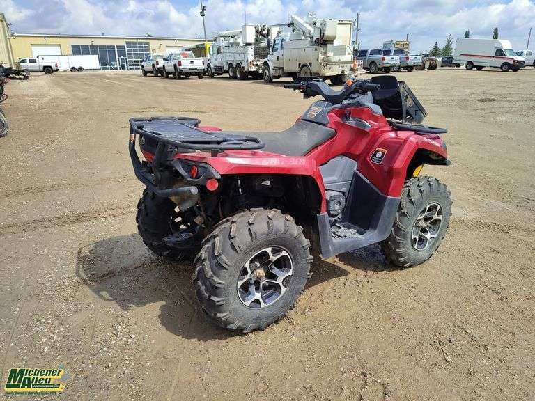 2018 Can-Am Outlander 4x4 XT 570 Quad - Michener Allen Auctioneering Ltd