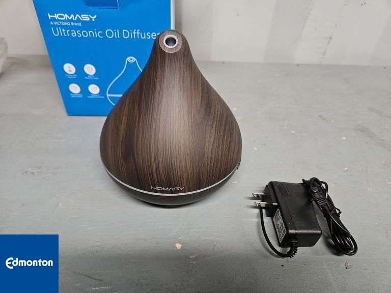 Homasy Ultrasonic Oil Difuser - Qty.1 - Michener Allen Auctioneering Ltd