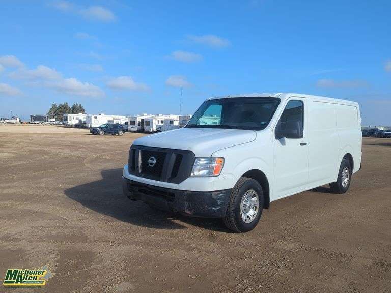 2016 Nissan NV 2500 HD S 3dr Cargo Van V6 w.Cabinets Cargo Van ...