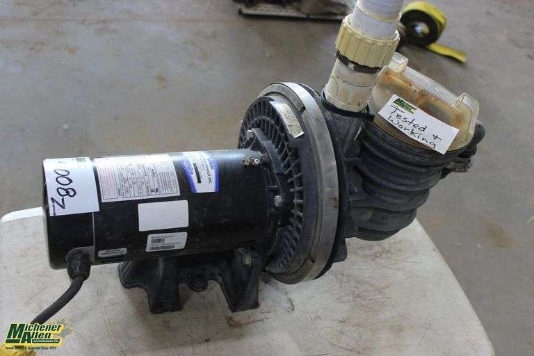 STA-RITE 3/4HP Single Phase 110 V Jacuzzi Pump with Built in Intake ...