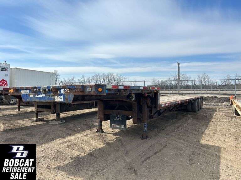 2002 Manac Trombone TRI/A Single Drop Lowboy - Michener Allen ...