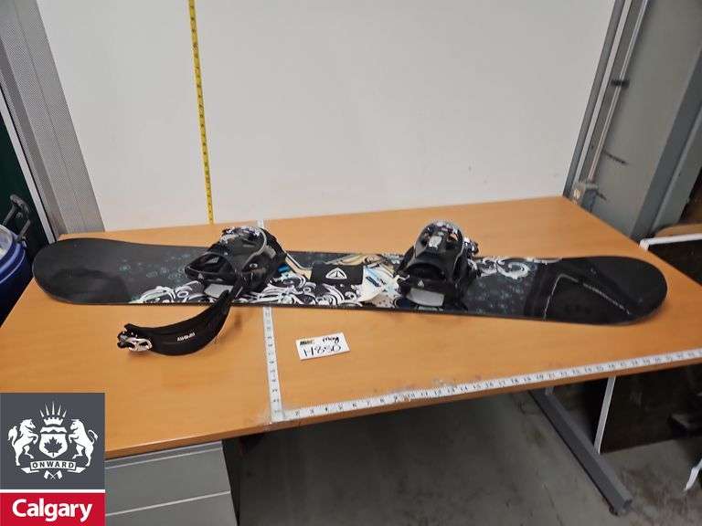 Snowboard with Bindings - Michener Allen Auctioneering Ltd