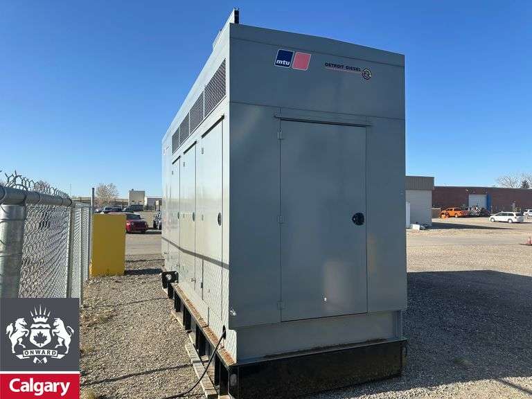 MTU Detroit Diesel 400KW Generator - Michener Allen Auctioneering Ltd