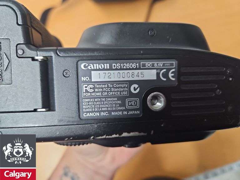 Canon DS126061 *Working Condition Unknown * - Michener Allen ...