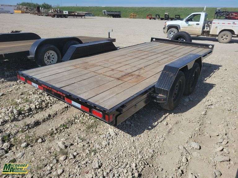 2020 Double A Trailers T/A 16ft Car Trailer - Michener Allen ...