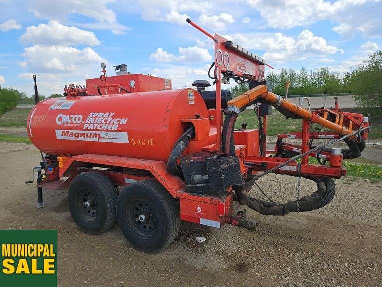 Crafco Spray Patcher - Michener Allen Auctioneering Ltd