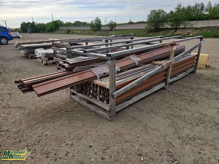 Crate with Steel Cladding - Michener Allen Auctioneering Ltd