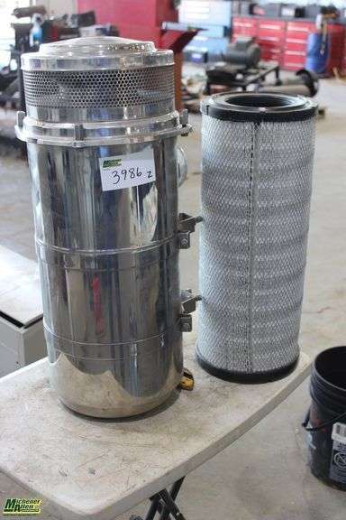 Donaldson Chrome Ext. Air Cleaner Assembly with Filter and Mount ...