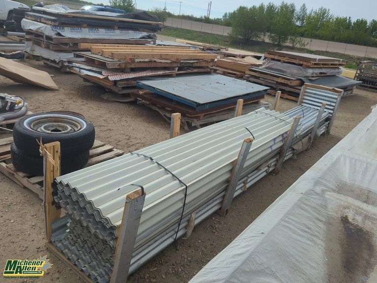 Crate with Steel Cladding - Michener Allen Auctioneering Ltd