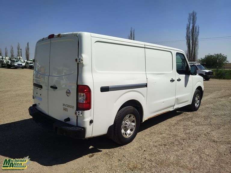 2016 Nissan NV 2500 HD 3dr (V6) Cargo Van - Michener Allen ...