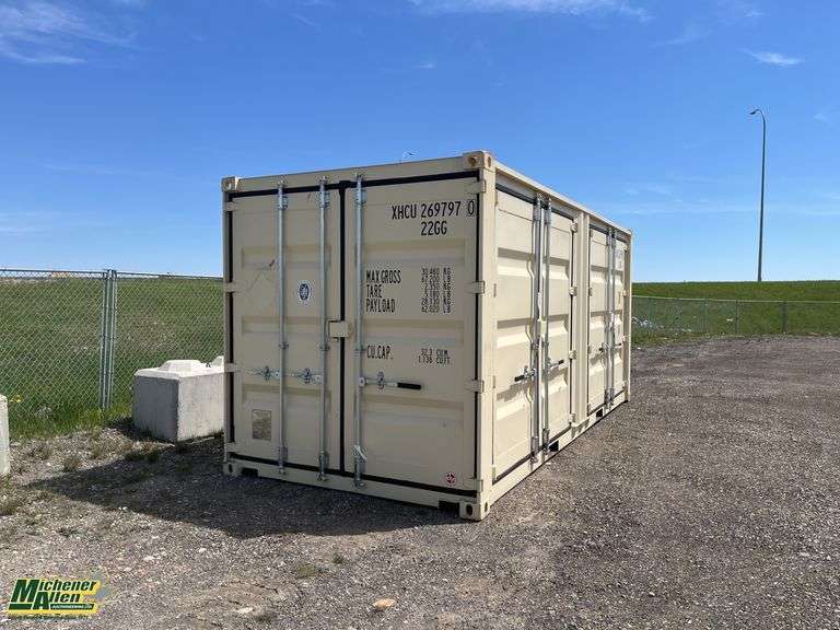 20' 3 Door Single Use Sea Container - Michener Allen Auctioneering Ltd