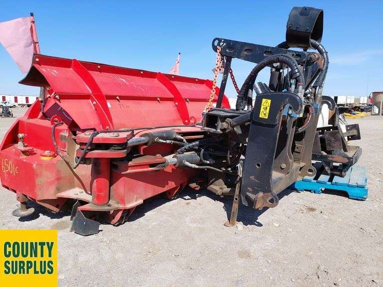 14' Multi-Directional Snow Wing With Front Mount Brackets and Fenders ...