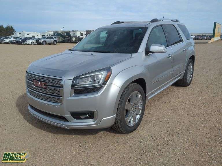 2015 GMC Acadia Denali AWD 3rd Row SUV - Michener Allen Auctioneering Ltd