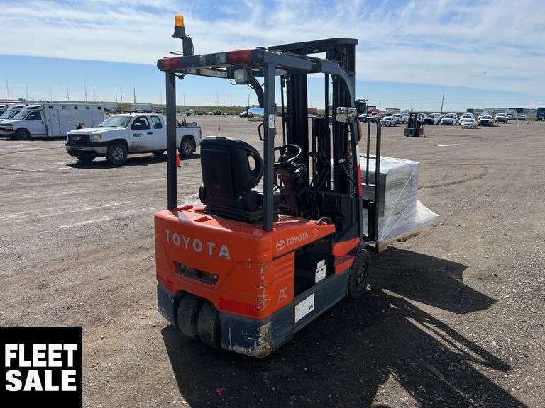 Toyota 7FBEU15 2300 LBS Forklift - Michener Allen Auctioneering Ltd