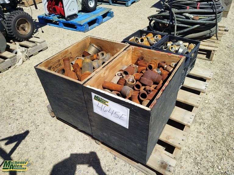 Pallet of Pipe Fittings - Michener Allen Auctioneering Ltd