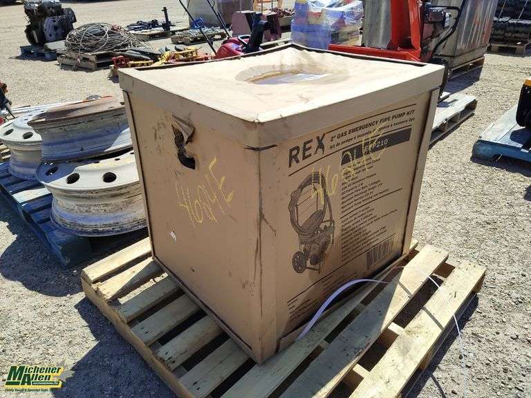 Rex 2in Gas Emergency Fire Pump Kit - Michener Allen Auctioneering Ltd