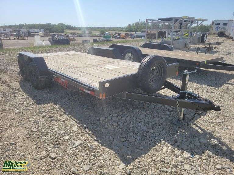 2020 Double A Trailers T/A 16ft Car Trailer - Michener Allen ...