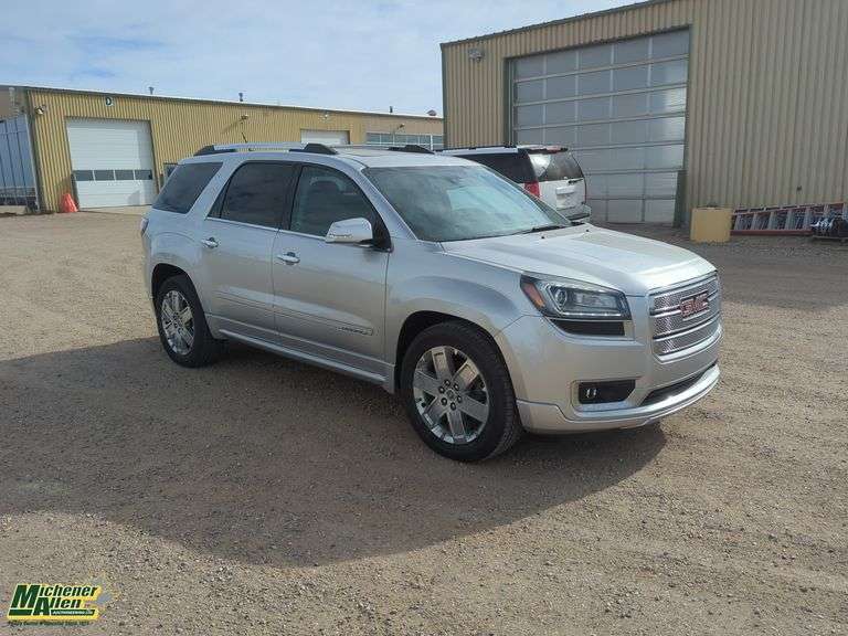 2015 GMC Acadia Denali AWD 3rd Row SUV - Michener Allen Auctioneering Ltd