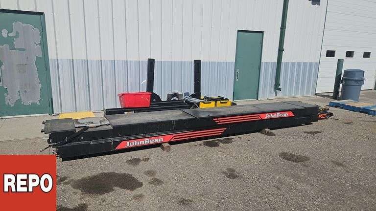 John Bean 15k 4 Post Alignment Lift - Michener Allen Auctioneering Ltd
