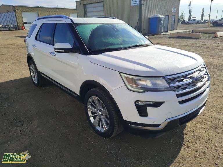 2019 Ford Explorer Limited EcoBoost AWD 3rd Row SUV - Michener Allen ...