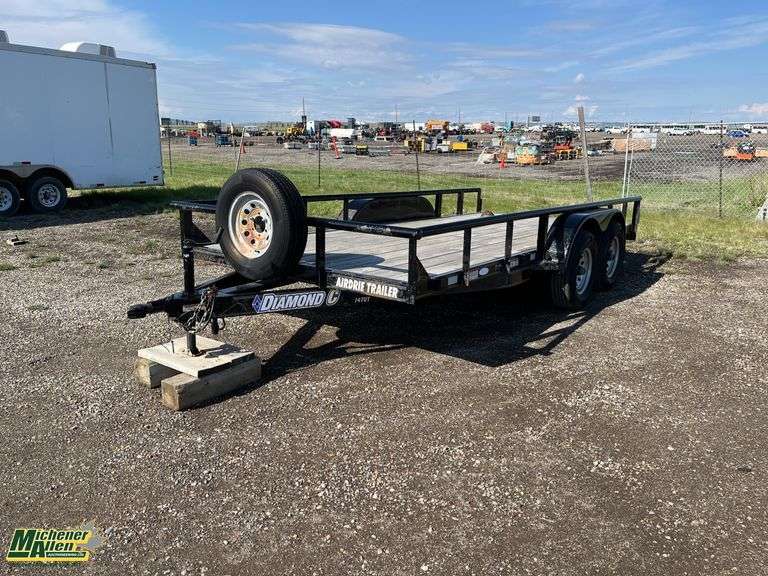 2014 Diamond C T/A 16ft Car Trailer - Michener Allen Auctioneering Ltd