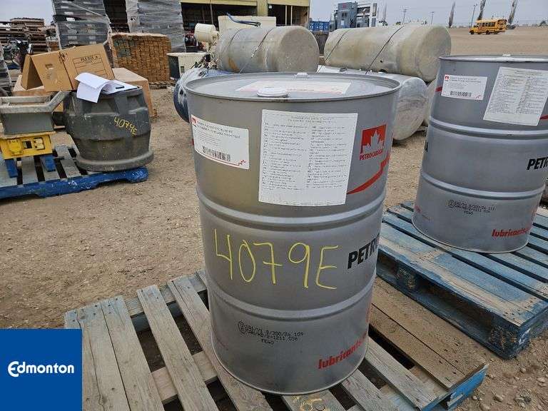 Pallet with Barrel of Dura Drive HD Synthetic Blend ATF 205L - Michener ...