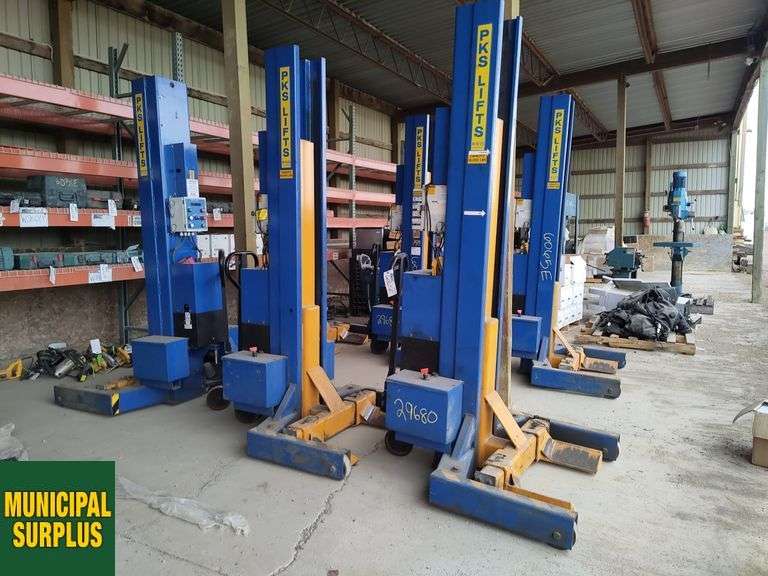 2016 6 Post PKS PKMC 18-6-BO Heavy Truck Lifts 108,000LBS Capacity ...