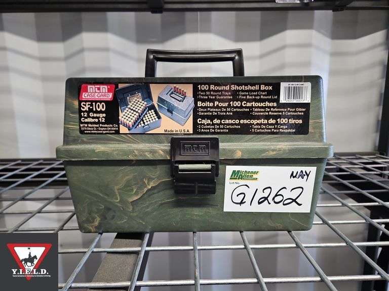 Plastic Shotgun Shell Case - Qty.1 - Michener Allen Auctioneering Ltd