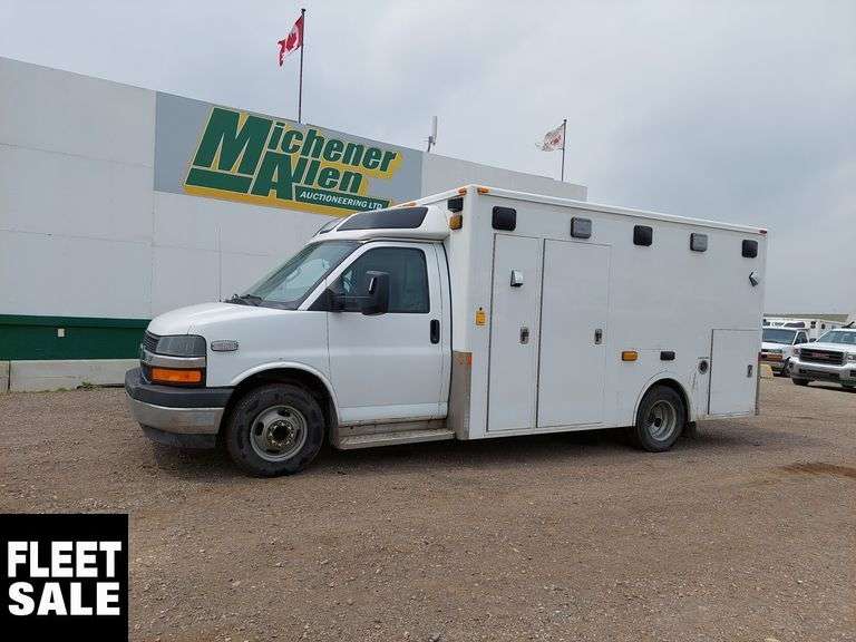 2018 Chevrolet Express Ambulance Fire & Rescue - Michener Allen ...
