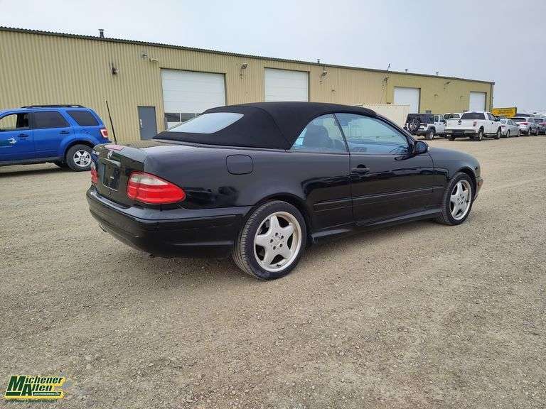 2001 Mercedes-Benz CLK Convertible - Michener Allen Auctioneering Ltd