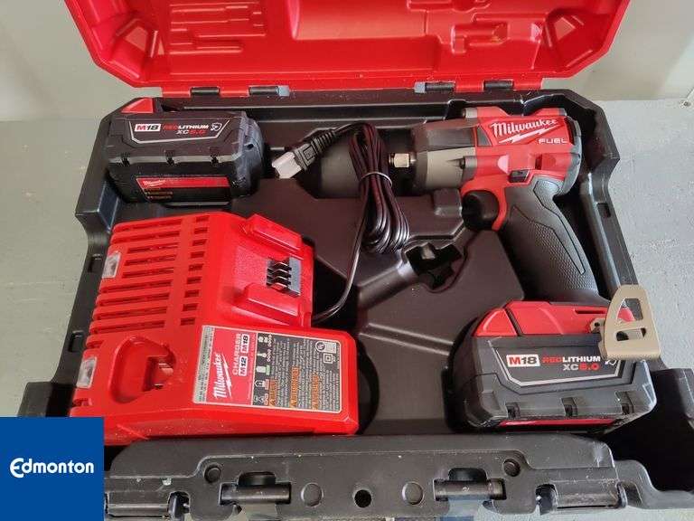 Milwaukee 18V 1/2in Friction Ring Impact Wrench Kit - Qty 1 - Michener ...