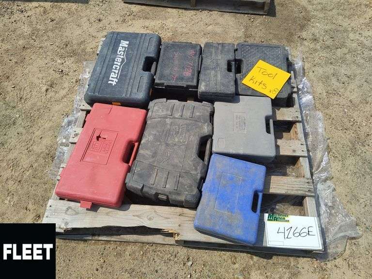 Pallet of 8 Tool Kits- Socket Sets, Waveguide Flaring Kit and Ball ...