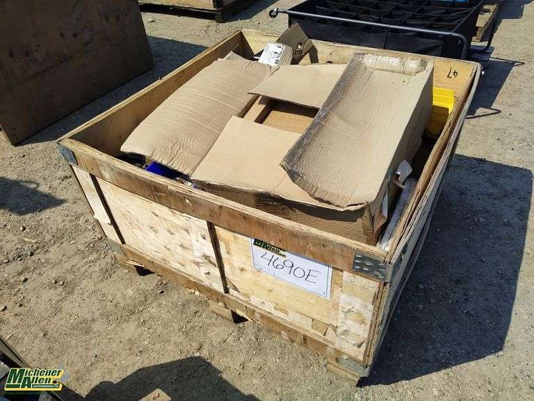 Crate of Automotive Parts - Michener Allen Auctioneering Ltd