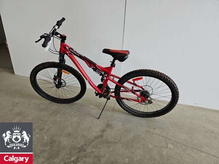 Unisex Red Supercycle Scrambler - Michener Allen Auctioneering Ltd