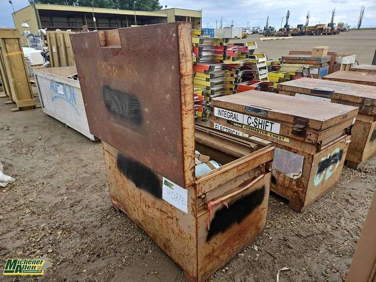 Knaack Job Box with Gulcco Electrode Stabilizing Ovens, Levels and ...
