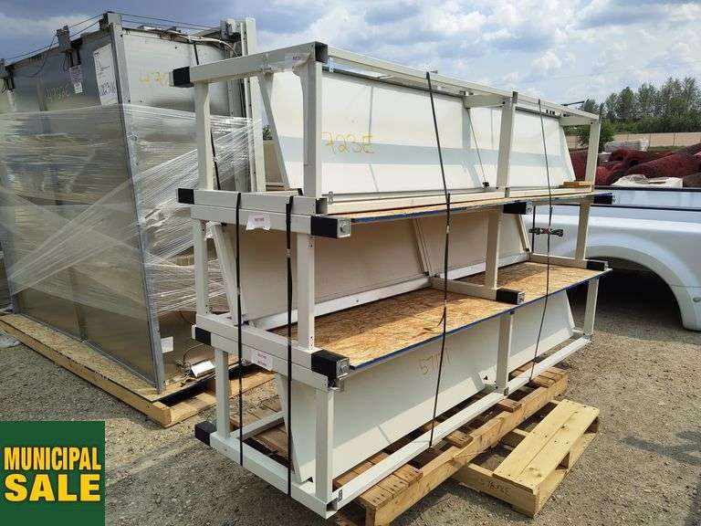 Pallet of 3 Metal Bases - Michener Allen Auctioneering Ltd
