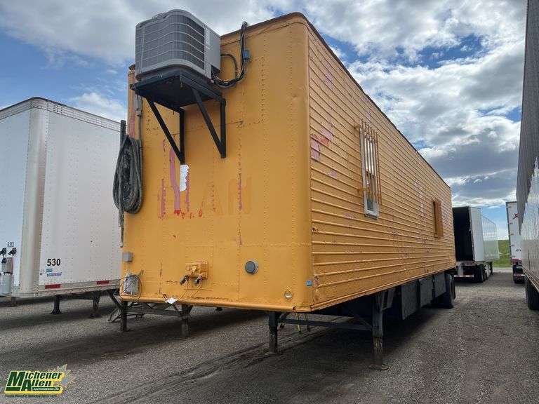 1975 Custom Built Office Trailer Job Site / Office Trailer - Michener ...