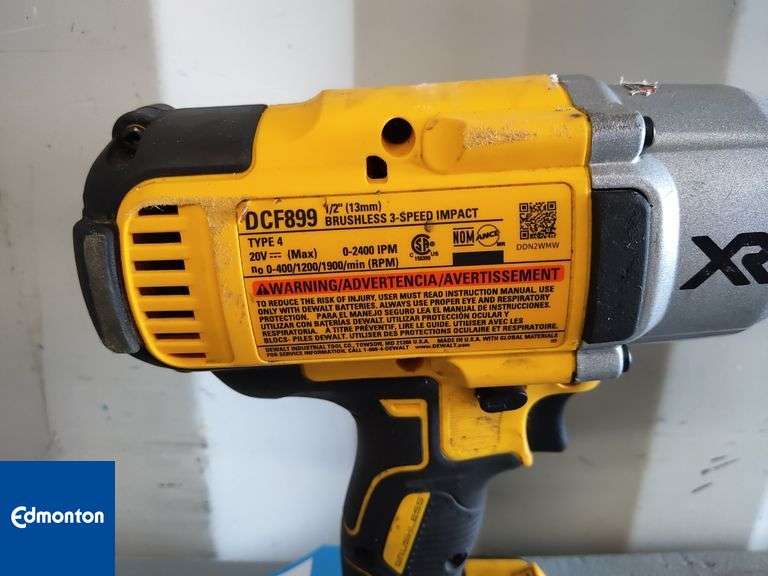 DeWalt DCF899 20V Brushless 3 Speed Impact - Qty 1 *NO BATTERY ...