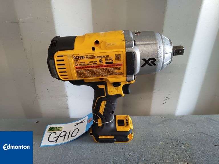 DeWalt DCF899 20V Brushless 3 Speed Impact - Qty 1 *NO BATTERY ...