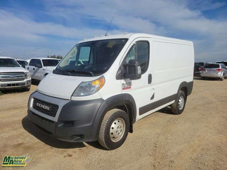 2019 Ram ProMaster ProMaster Cargo Van - Michener Allen Auctioneering Ltd