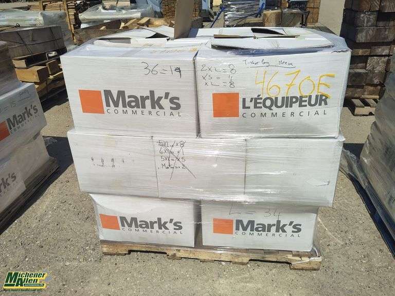 Mark's Commercial Uniforms- See Photos for Sizes - Michener Allen ...