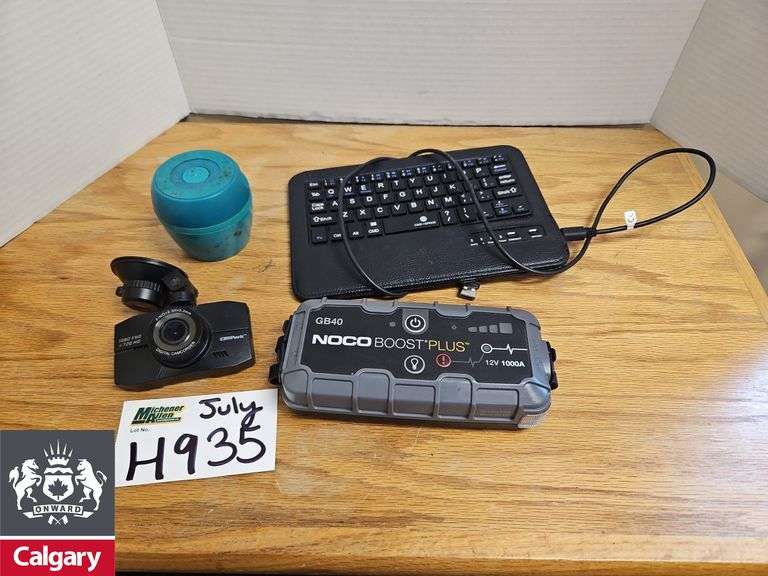 Dash Cam, Keyboard, Booster with no cables and Speaker *No Cords ...