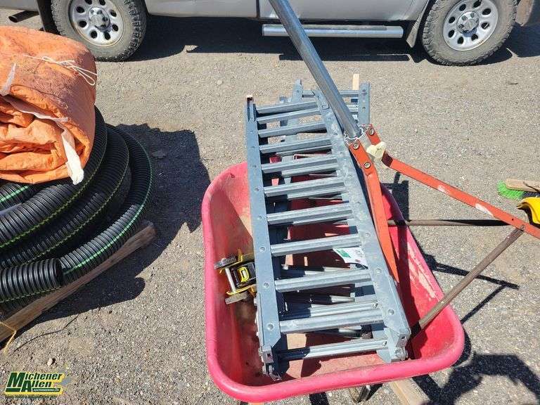 Wheelbarrow with ramps & Jack - Michener Allen Auctioneering Ltd