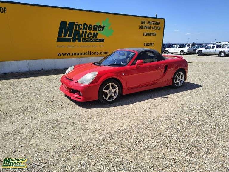 2005 Toyota MR2-S R-H-D Convertible - Michener Allen Auctioneering Ltd