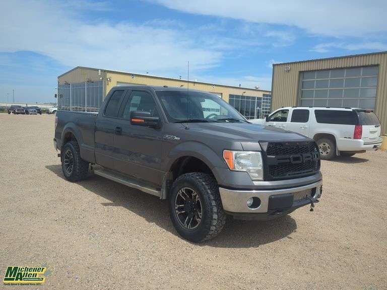 2012 Ford F-150 4x4 XLT 4dr SuperCab Styleside 6.5 ft. SB - Michener ...