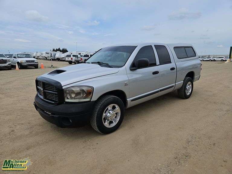 2007 Dodge Ram 2500 HD Quad Cab Diesel w. Canopy - Michener Allen ...