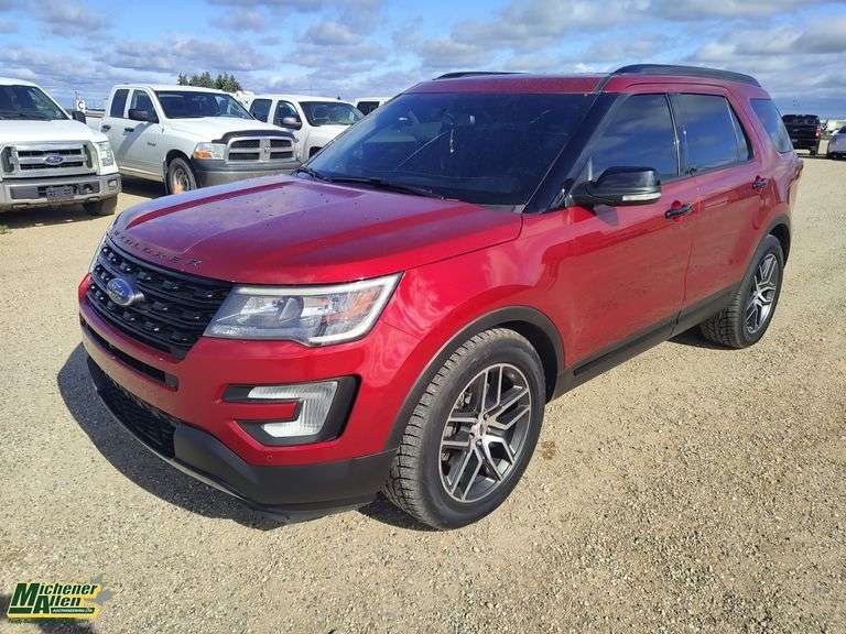 2017 Ford Explorer SPORT 4WD 3rd Row SUV - Michener Allen Auctioneering Ltd