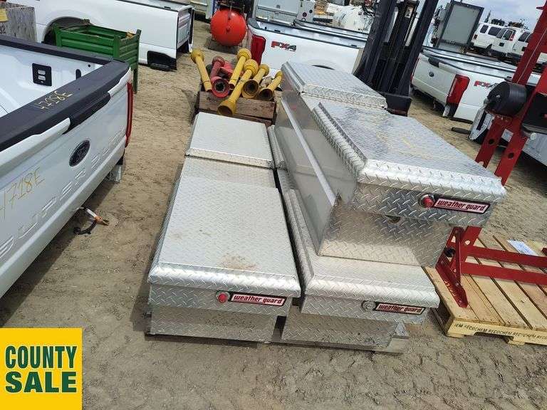 3 Weather Guard Gull Wing Truck Cross Boxes - Michener Allen ...